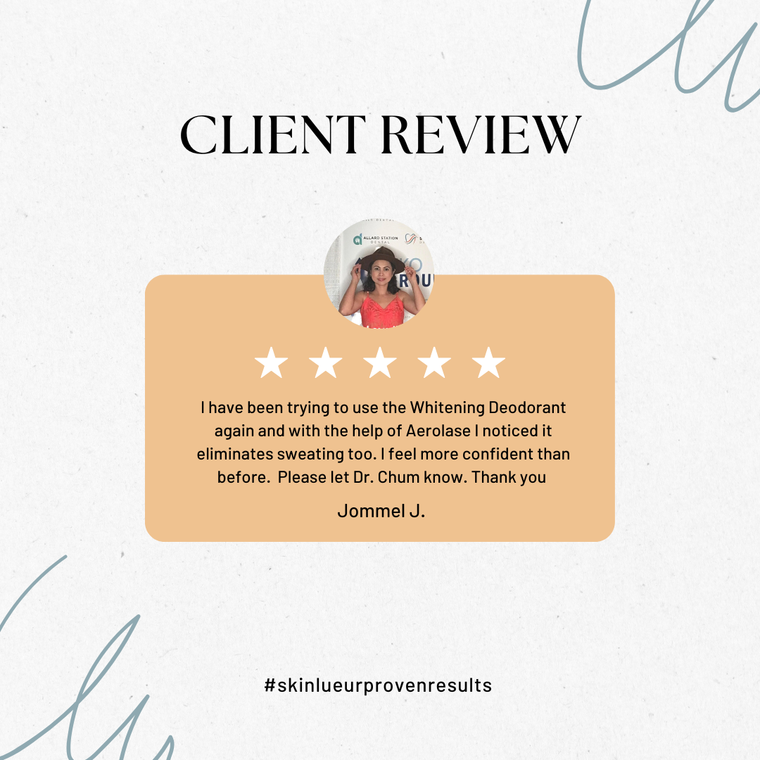 Blue Minimalist Client Review Instagram Post